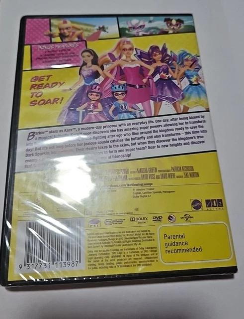 BARBIE IN PRINCESS POWER DVD (R4, 2014) NEW &SEALED $4.95 - PicClick AU