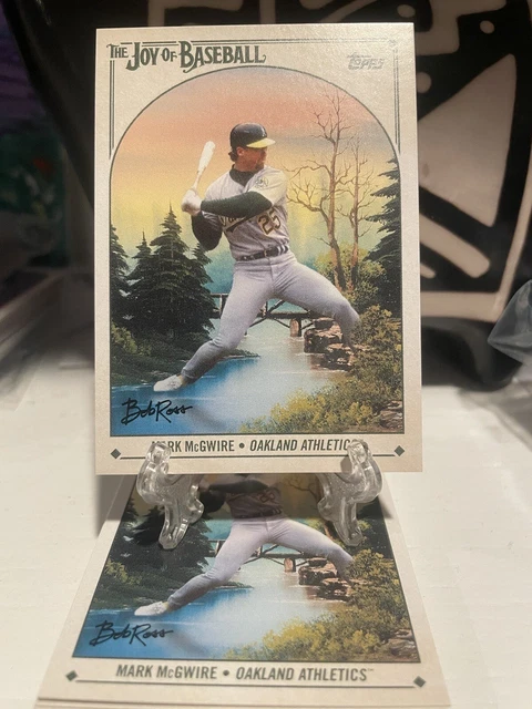 MARK MCGWIRE 2023 Topps X Bob Ross la joie du baseball #39 quantité A ...