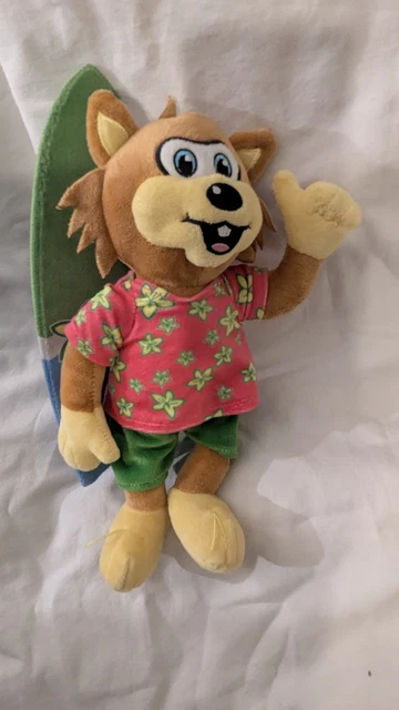 SURFER VINNIE FOX Plush Soft Toy By Verdant Leisure 12" £9.99 - PicClick UK