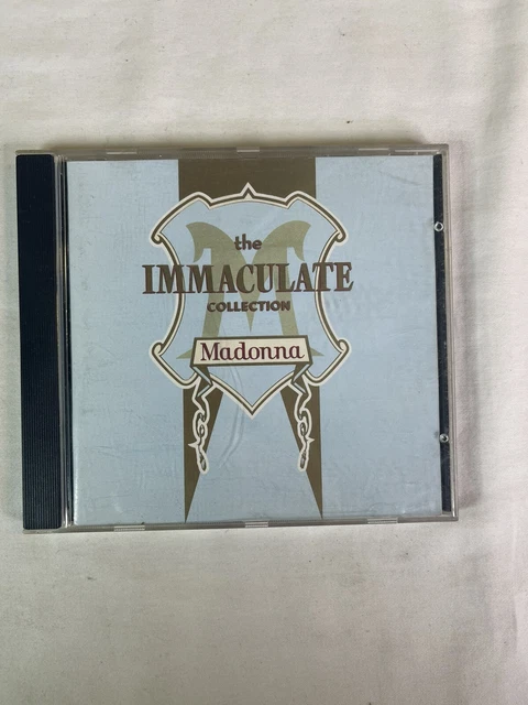 MADONNA THE IMMACULATE Collection Album Music CD Holiday Lucky Star ...