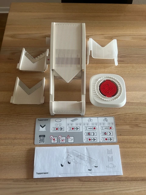 TUPPERWARE MANDO CHEF der variable Gemüsehobel NEU OVP EUR 83,20 ...