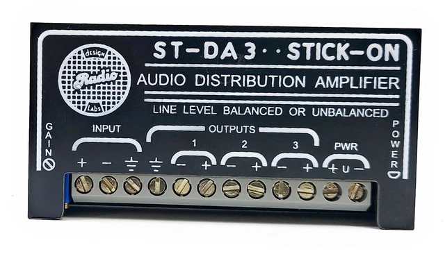 AMPLIFICATEUR DE DISTRIBUTION De Niveau De Ligne RDL ST-DA3 IMI EUR 1. ...