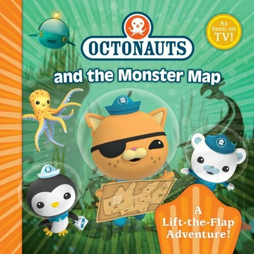 OCTONAUTS MONSTER MAP: A Lift-the-Flap Adventu by Simon & Schuster UK ...