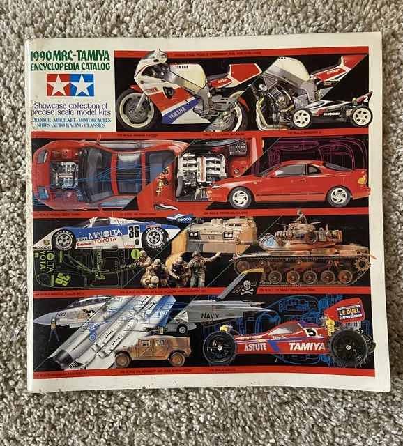 1990 MAC-TAMIYA CATALOG, magazine. very rare ,Honda,Toyota, Japan,book ...