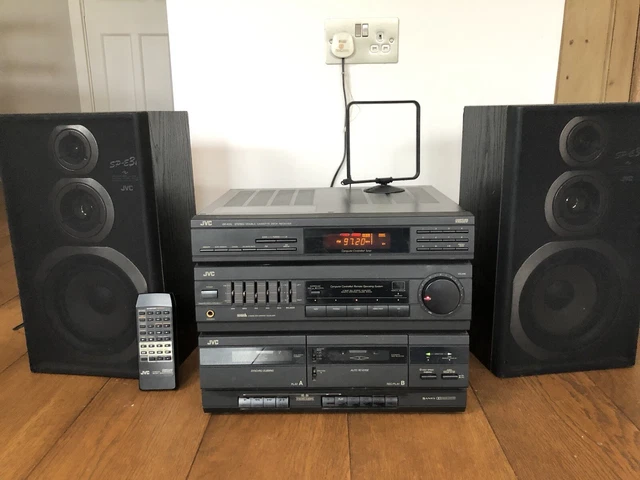 JVC DR E31L hifi system with speakers original retro 90s vintage fully ...