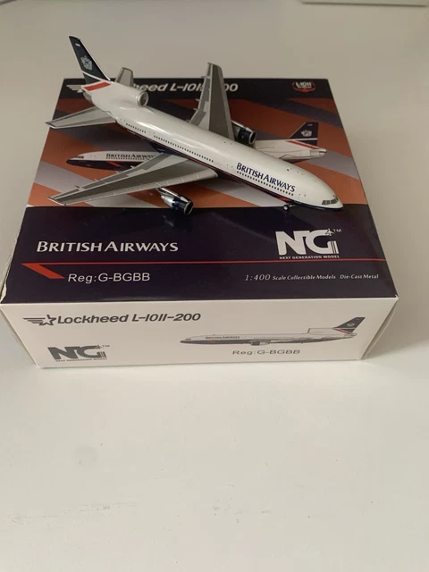 NG MODELS BRITISH Airways Lockheed L-I0II-200 1:400 Scale £33.99 ...