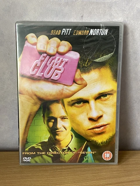 FIGHT CLUB 20TH Century Fox sealed DVD with Brad Pitt & Edward Norton ...