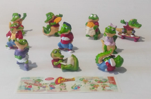 KINDER FERRERO SURPRISE - Coccobulli City Crocos Coccodrilli - Serie ...