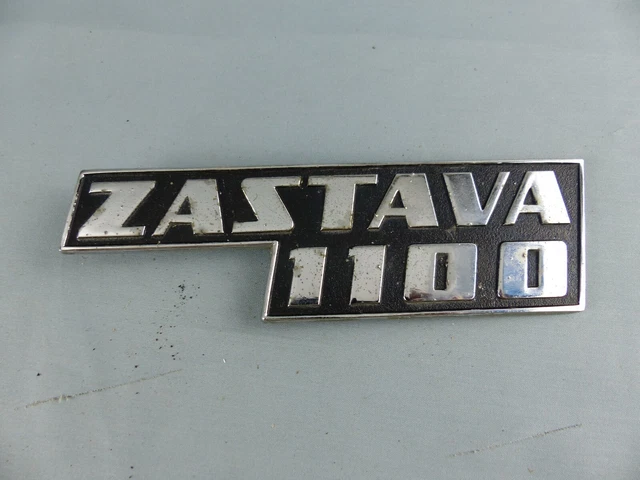 ZASTAVA 1100 ANCIEN monogramme emblème logo sigle insigne badge en ...