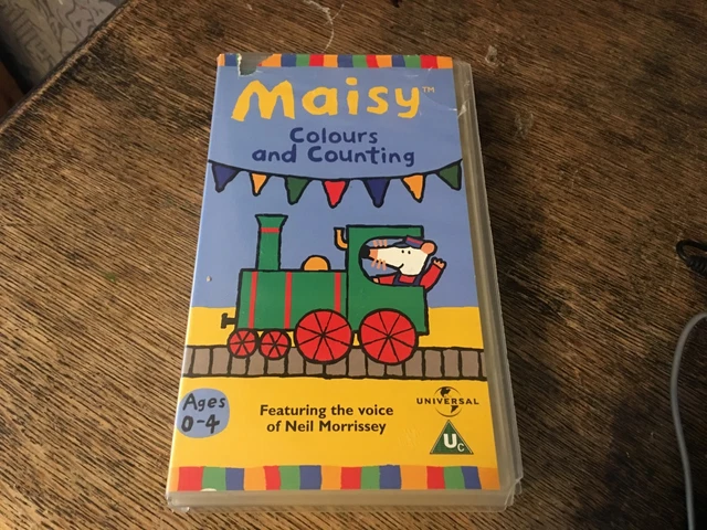 MAISY COLOURS AND counting VHS VIDEO EUR 13,80 - PicClick IT