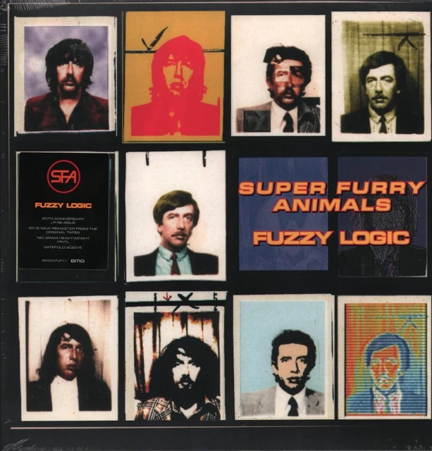 SUPER FURRY ANIMALS Fuzzy Logic LP vinyl Europe BMG 2016 20th ...
