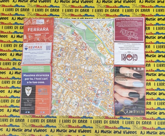CARTINA PIANTA FERRARA IV EDIZIONE GEOPLAN 2021 GO LOCAL (L27) EUR 14 ...