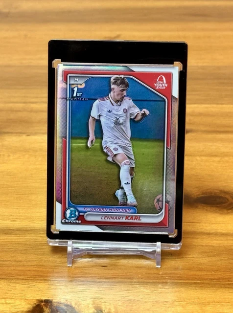 2025 TOPPS CHROME Ucc Lennart Karl 1St Bowman Pre-Rookie EUR 5,00 ...