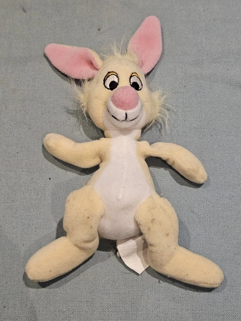 VINTAGE WALT DISNEY Company Winnie The Pooh Rabbit Beanie Plush Toy ...