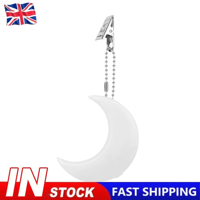MOON SHAPE MINI LED Bag Light with Clip Handbag Touch Lamp for Friends ...