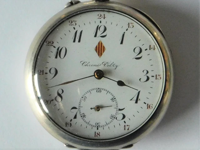 MONTRE GOUSSET CHRONOMÈTRE ULTRA argent a ancre +-1910 révisé fonctionne 1 EUR 230,00 - PicClick FR