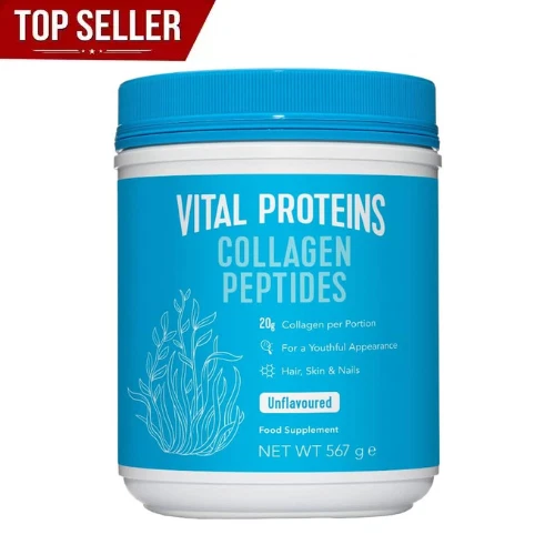 VITAL PROTEINS COLLAGEN Peptides Powder Supplement (Type I, III) - 567g Canister £57.98 ...