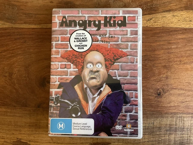 ANGRY KID SERIES 1 2 DVD 1999 All Region Aardman Comedy Darren Walsh ...