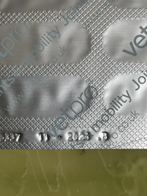 VETPRO JOINTS & Mobility - 60 capsules (NO BOX) Exp:11/24 (A2-2) £32.00 ...