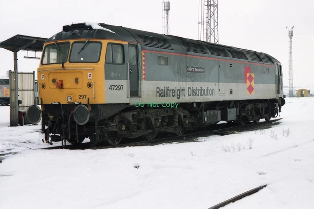 B268 35MM NEGATIVE Class 47 47297 Tinsley c.1996 £2.54 - PicClick UK
