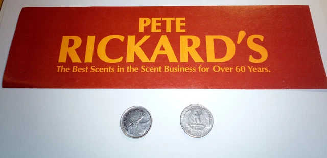 VINTAGE PETE RICKARD'S Best Scents Decal Sticker $19.00 - PicClick CA