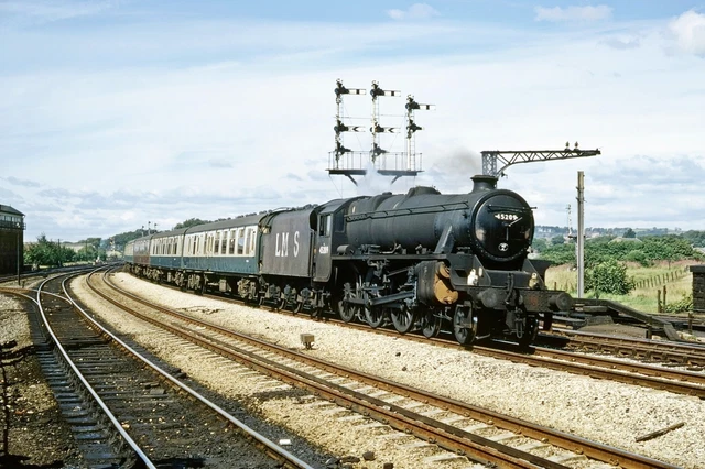 BRITISH RAIL LMS Stanier Class 5 No.45209 Lancaster 05/08/67 Rail Photo ...