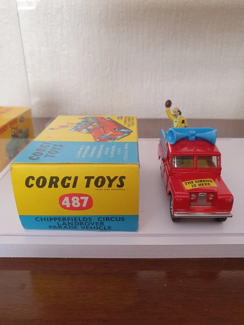 CORGI TOYS 487 Chipperfields Circus Landrover . boxed £74.08 - PicClick UK