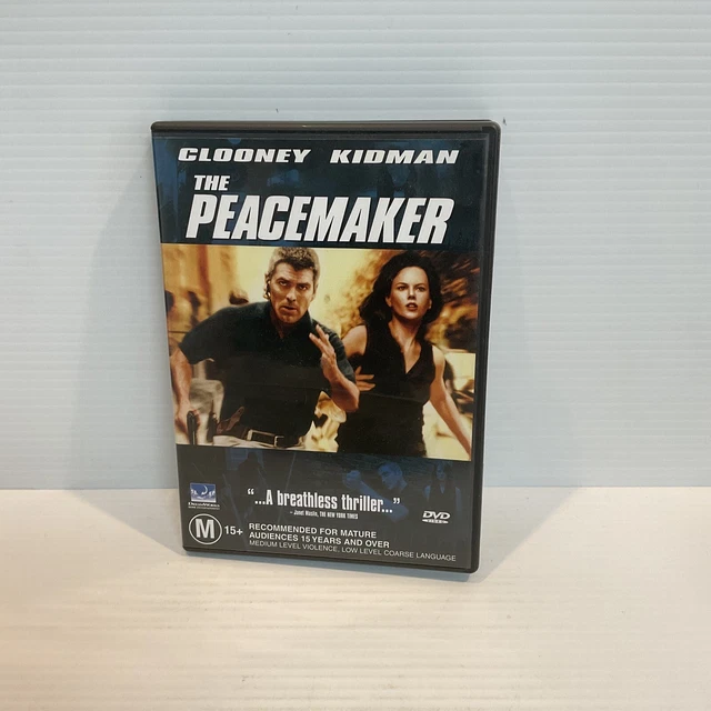 THE PEACEMAKER (DVD, 2001) 1997 film Nicole Kidman, George Clooney ...