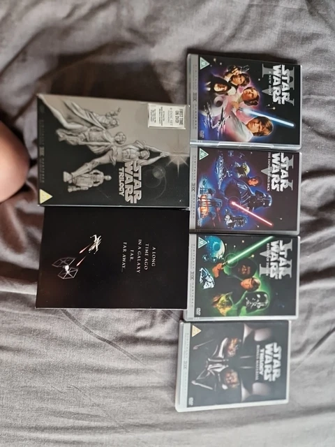 STAR WARS: THE Original Trilogy 4-Disc DVD Boxset 2004 Silver Edition £4.87 - PicClick UK