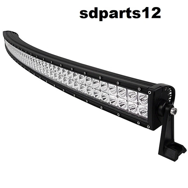 81CM 180W OFFROAD Barra Luminosa LED Spot Guida Luce Lega Curva ...