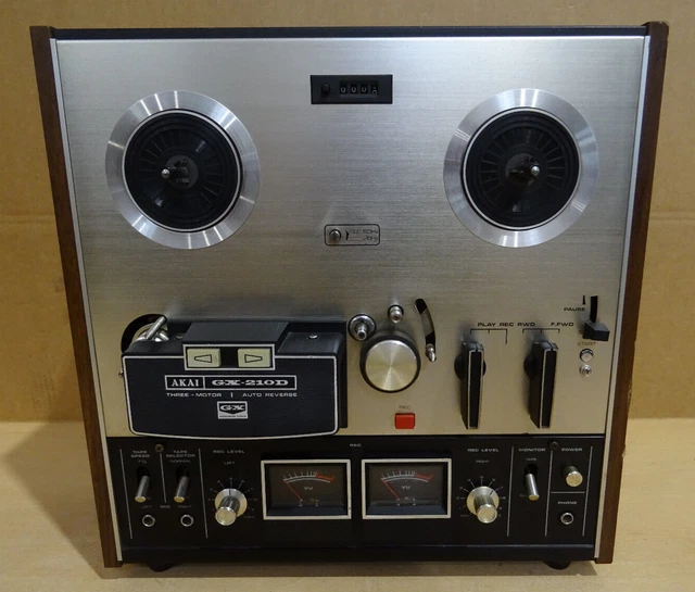 AKAI GX-210D TONBANDGERÄT 4-Spur Vintage Tape Recorder mit Funktion EUR 138,00 - PicClick DE
