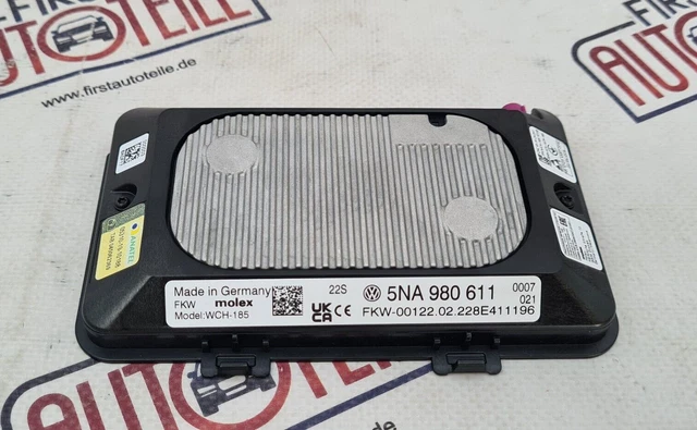 ORIGINAL VW SEAT Skoda Koppelantenne Ladeplatte Wireless Charging ...