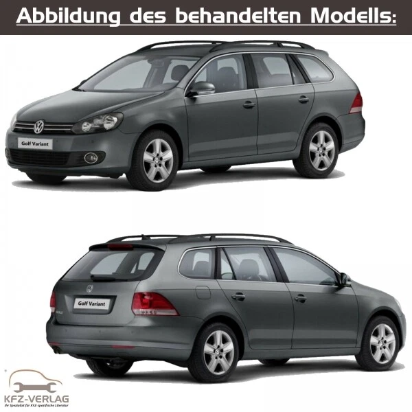 VW GOLF 6 Variant 2009-2013 schéma schéma électrique plans manuel d ...