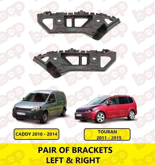 Vw Caddy 2011 2015 Front Bumper Bracket Guide Wing Holder Pair Left