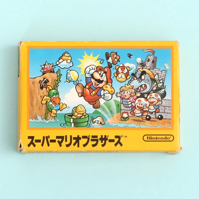 SUPER MARIO BROS. for Nintendo Famicom with Box and Manual (Japanese ...