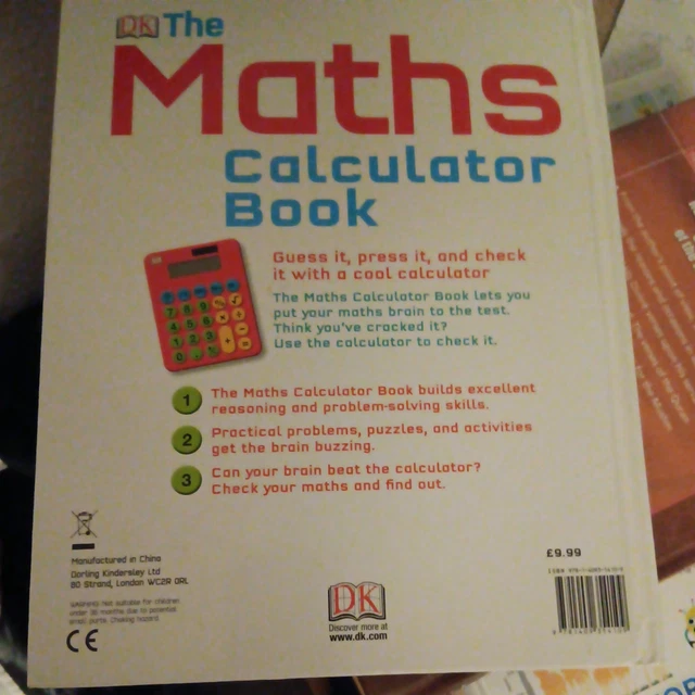 THE MATHS CALCULATOR Book by DK (Hardcover, 2014) £4.46 - PicClick UK
