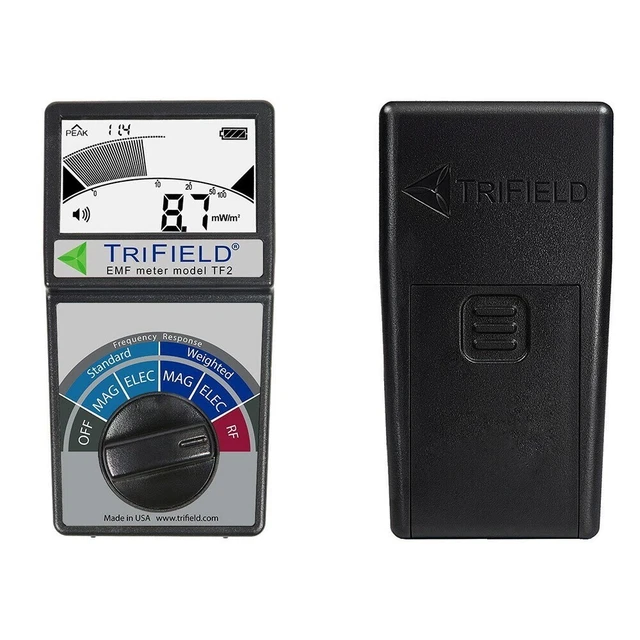TRIFIELD METER TF2 Digital Tri Field EMF Meter modello 50Hz/60Hz nuovo ...