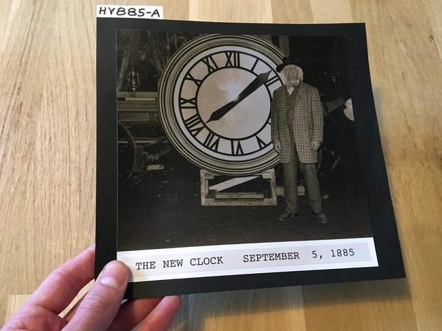 BACK TO THE Future 3 Movie Prop photo bttf Clock Tower Hill Valley 1885 ...