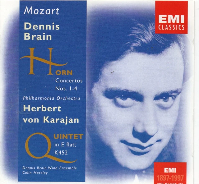 MOZART HORN CONCERTOS Dennis Brain/Von Karajan cd £3.30 - PicClick UK