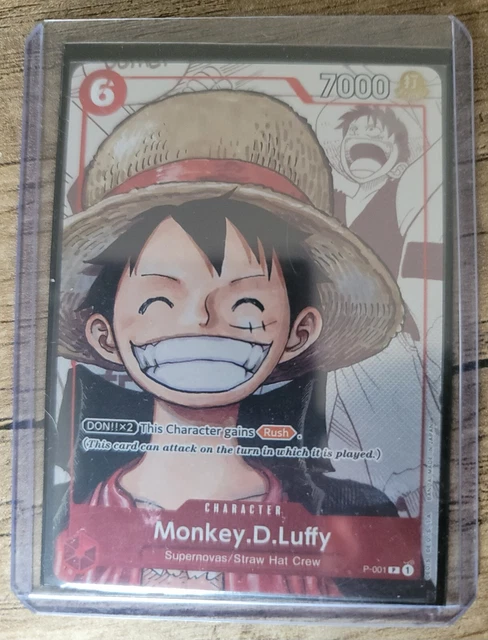 ONE PIECE CARD Monkey D. Luffy P-001 25th Anniversary Premium Collection ENGLISH EUR 13,00 ...