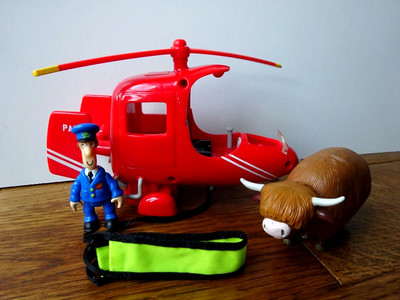 POSTMAN PAT SPECIAL Delivery Deluxe SDS Helicopter With Sounds Daisy ...