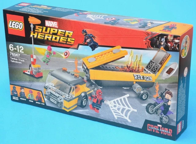LEGO 76067 - Tanker Truck Takedown - Captain America Civil War - 2016 ...