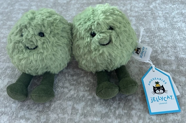 JELLYCAT DOT AND Peggy Mushy Peas soft plush toy brand new £40.24 - PicClick UK
