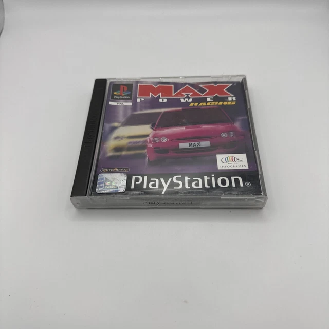 MAX POWER RACING PS1 (COMPLETE) black label Sony PlayStation £9.69 ...