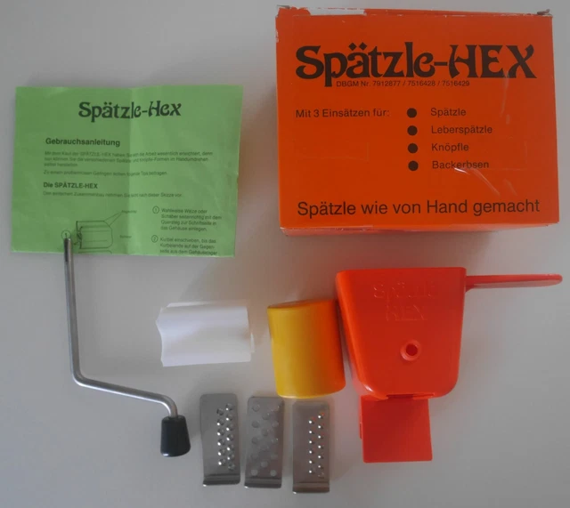 INNEN ABSOLUT TOP: SPÄTZLE HEX! ORIGINAL aus dem Schwarzwald! OVP ...