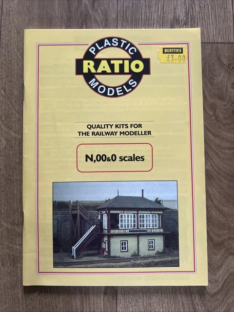 RATIO PLASTIC MODELS Model Railway Catalogue 1998 £1.75 - PicClick UK