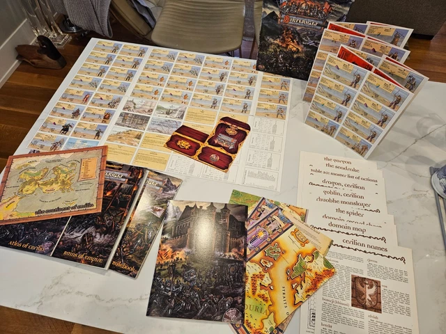 COMPLETE & UNPLAYED Birthright Campaign Setting 3100 TSR AD&D D&D $271. ...