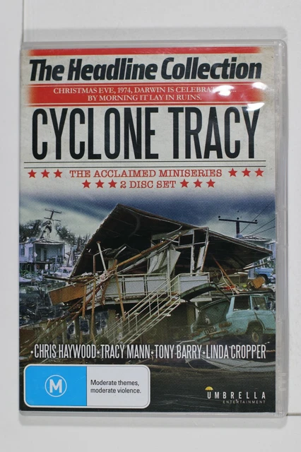 THE HEADLINE COLLECTION - Cyclone Tracy (DVD, 2-Disc Set,1986) Region 0 ...