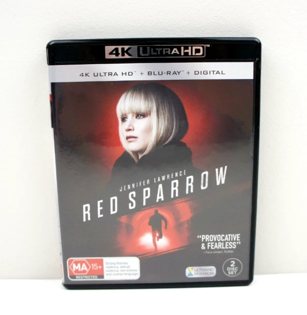RED SPARROW 4K Ultra HD 2018 Jennifer Lawrence Region All - Free ...