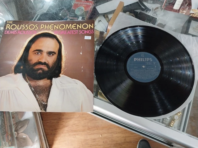 THE ROUSSOS PHENOMENON - Demis Roussos 18 Greatest Songs - Vinyl Record ...